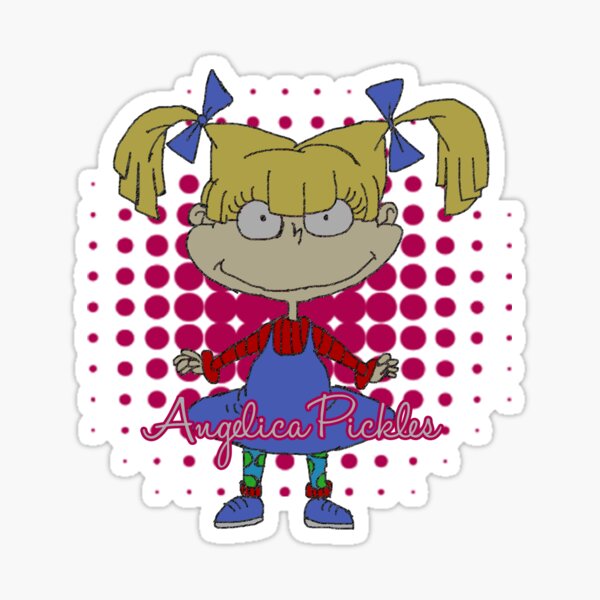 "Angelica P" Sticker for Sale by Jinx93 | Redbubble