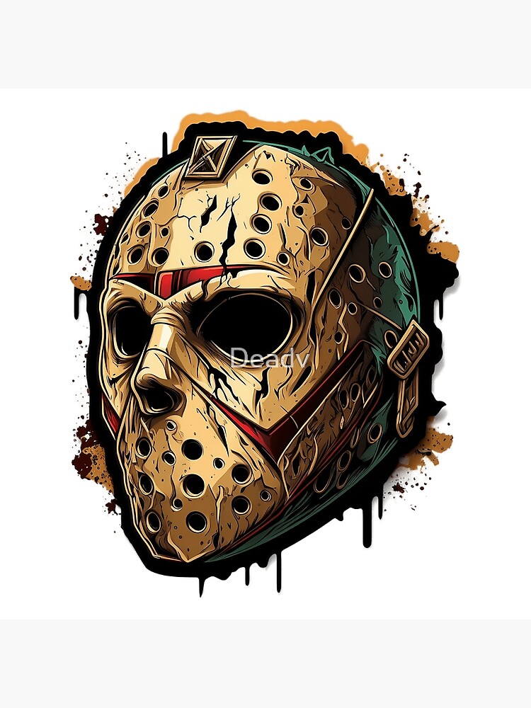 "jason head" Poster for Sale by Deadv | Redbubble