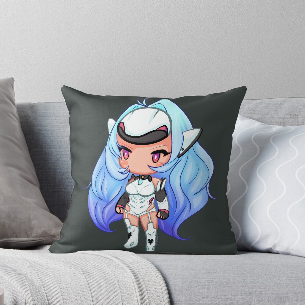 "XENOSAGA KOS-MOS chibi " Sticker for Sale by thatmessofajess | Redbubble