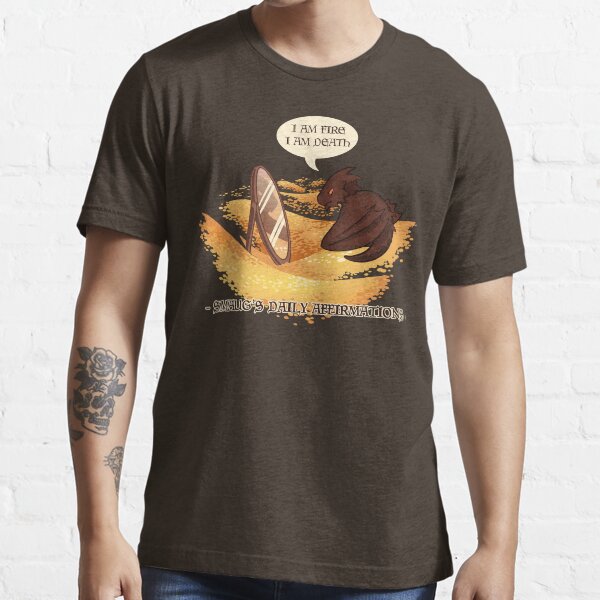"Smaug's Daily Affirmations" T-shirt for Sale by the-void | Redbubble ...