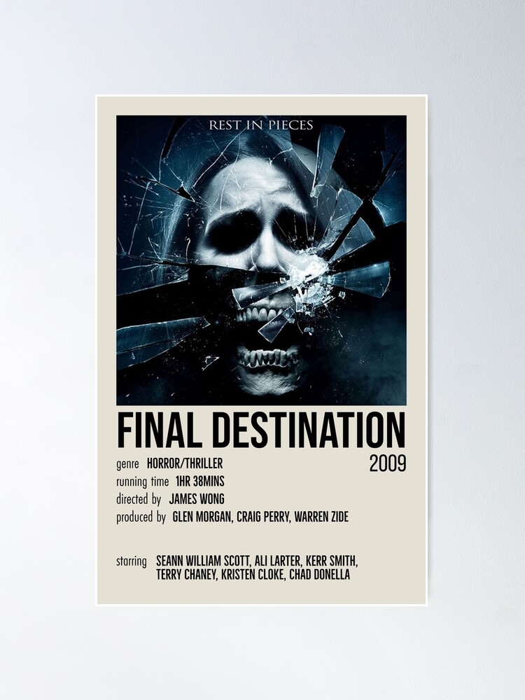 L'affiche De La Destination Finale Affiche Du Film DESTINATION FINALE