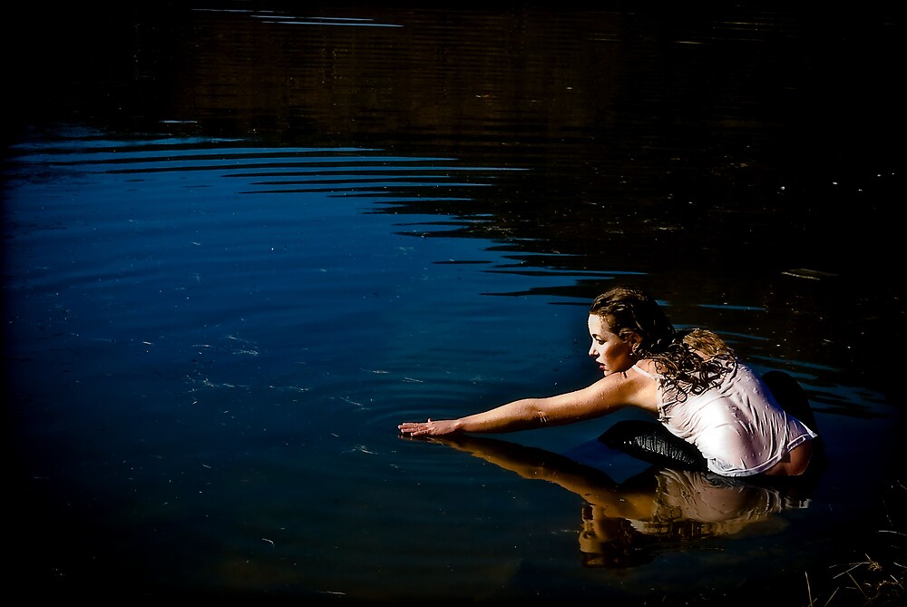 "water like glass mirror" by EarhertChappel | Redbubble