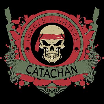 "CATACHAN" Sticker for Sale by EgroegSemaj | Redbubble
