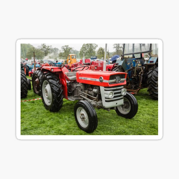"Massey Ferguson 135 Tractor133" Sticker for Sale by FunkYoug | Redbubble