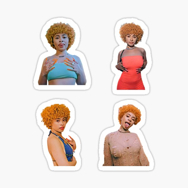 "Ice Spice Stickers | Ice Spice T Shirt | Hoodie & Sticker Set" Sticker ...