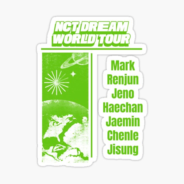 "NCT Dream - World Tour | Kpop Merch for Fans | Gift for NCTzens ...