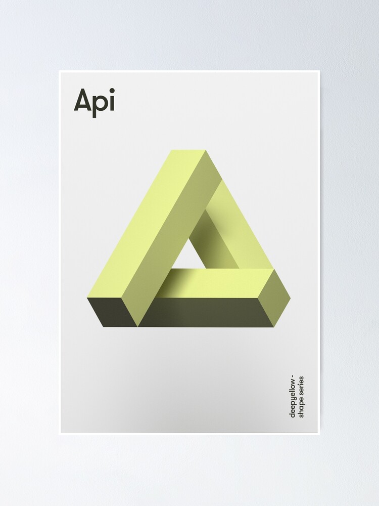 "Api" Poster for Sale by deepyellow | Redbubble