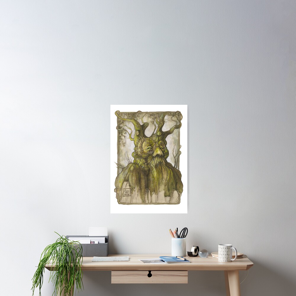 "Treebeard" Poster by BohemianWeasel | Redbubble