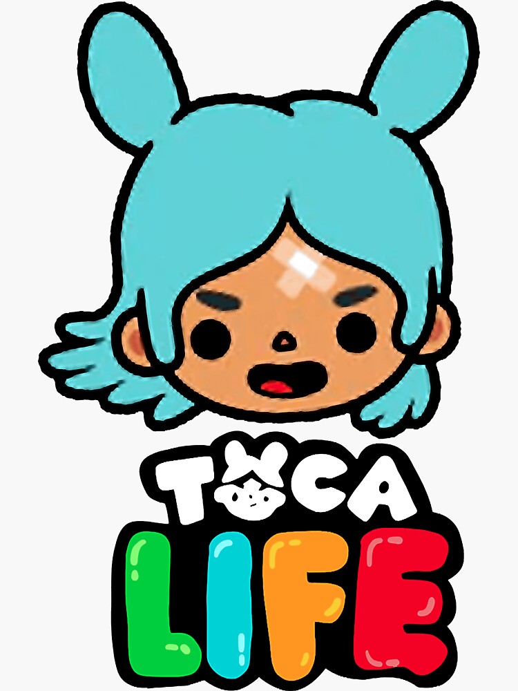 "Toca Boca Rita" Sticker for Sale by GeminiMoonArtLT | Redbubble