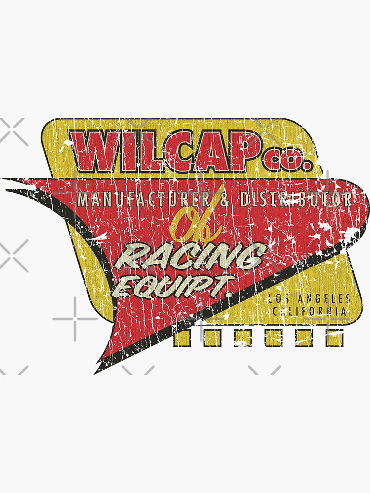 "WILCAP Co. 1946" Sticker for Sale by AstroZombie6669 | Redbubble
