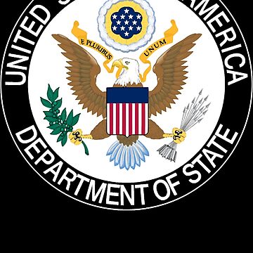 "Department of State logo " Essential T-Shirt for Sale by Mayutlaw ...