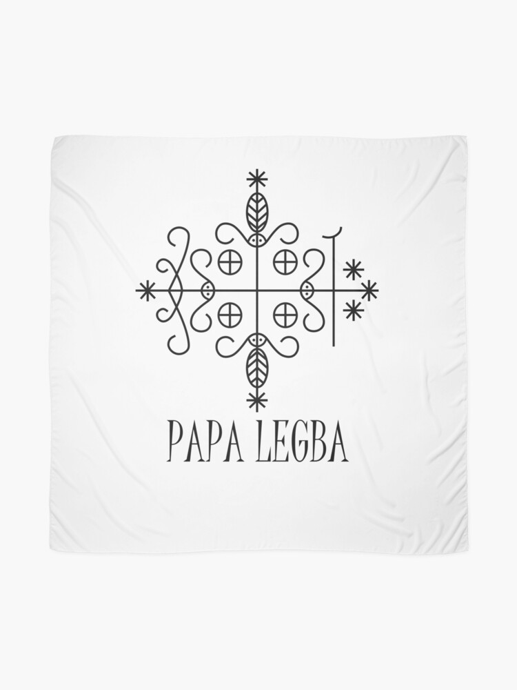 Papa Legba Symbol Scarf For Sale By Alexandhros Redbubble