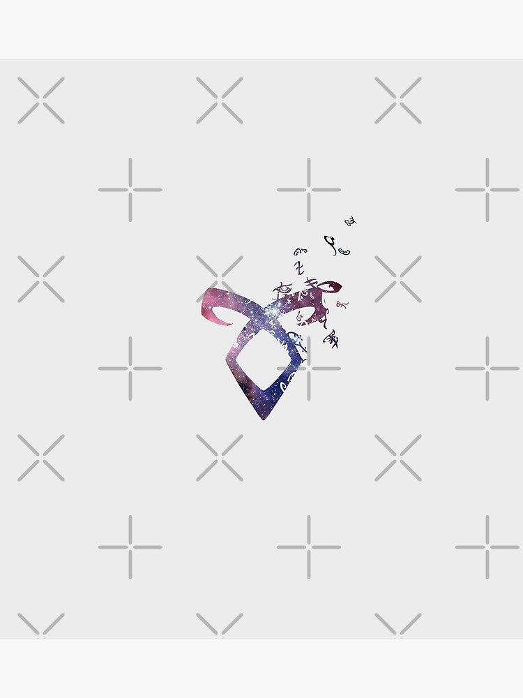 Impression artistique « Rune des Shadowhunters - runes de galaxies ...