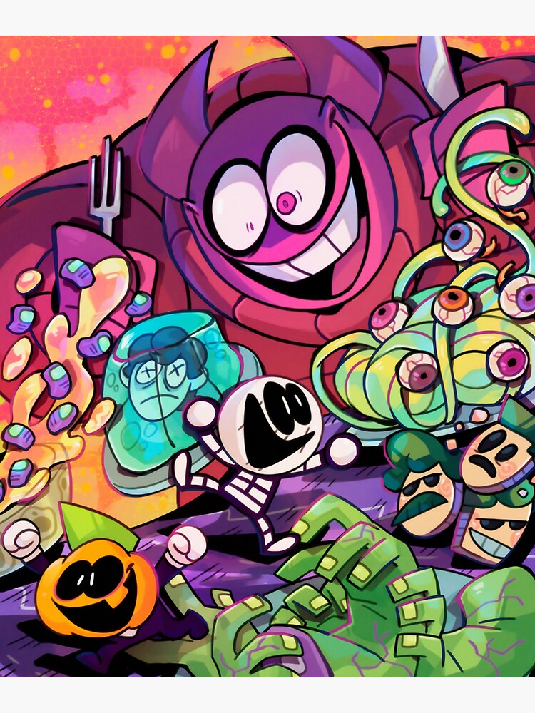 "spooky month" Sticker for Sale by vivianahardwick | Redbubble