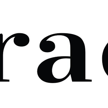 "Grace My Name Is Grace" Sticker for Sale by ProjectX23 | Redbubble