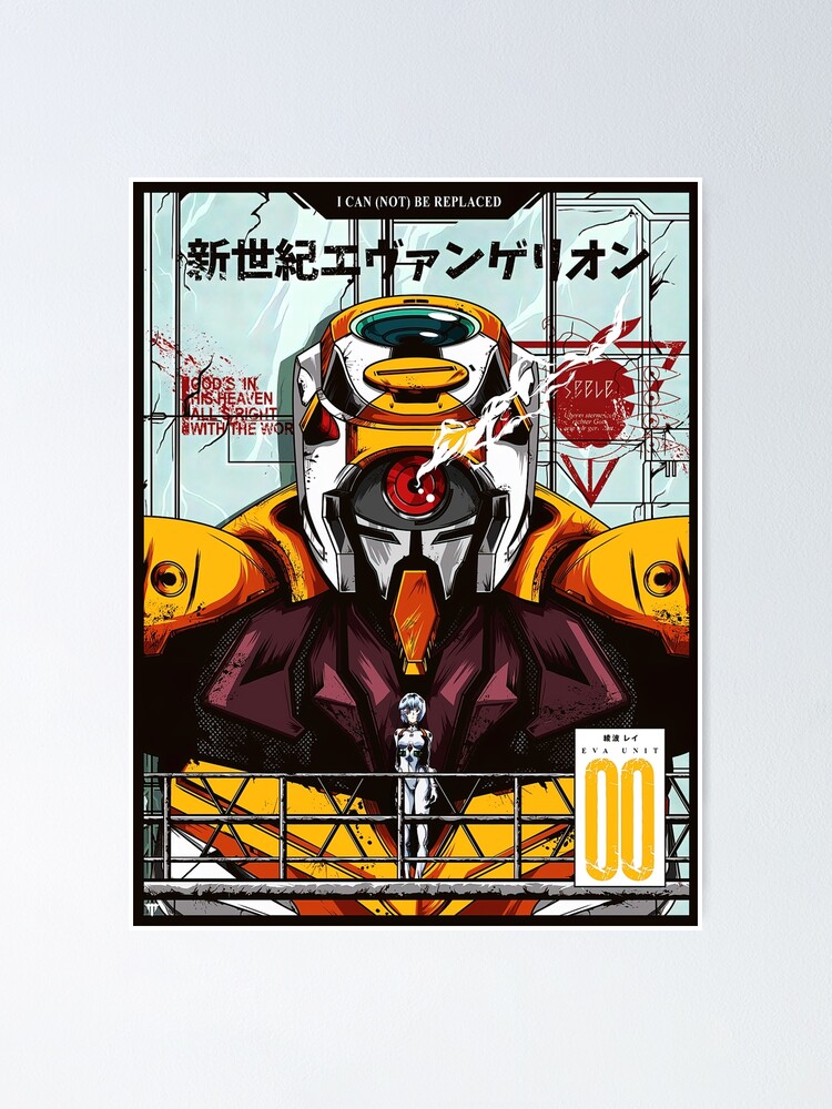 "Eva unit 00" Poster for Sale by Mr--Duck | Redbubble