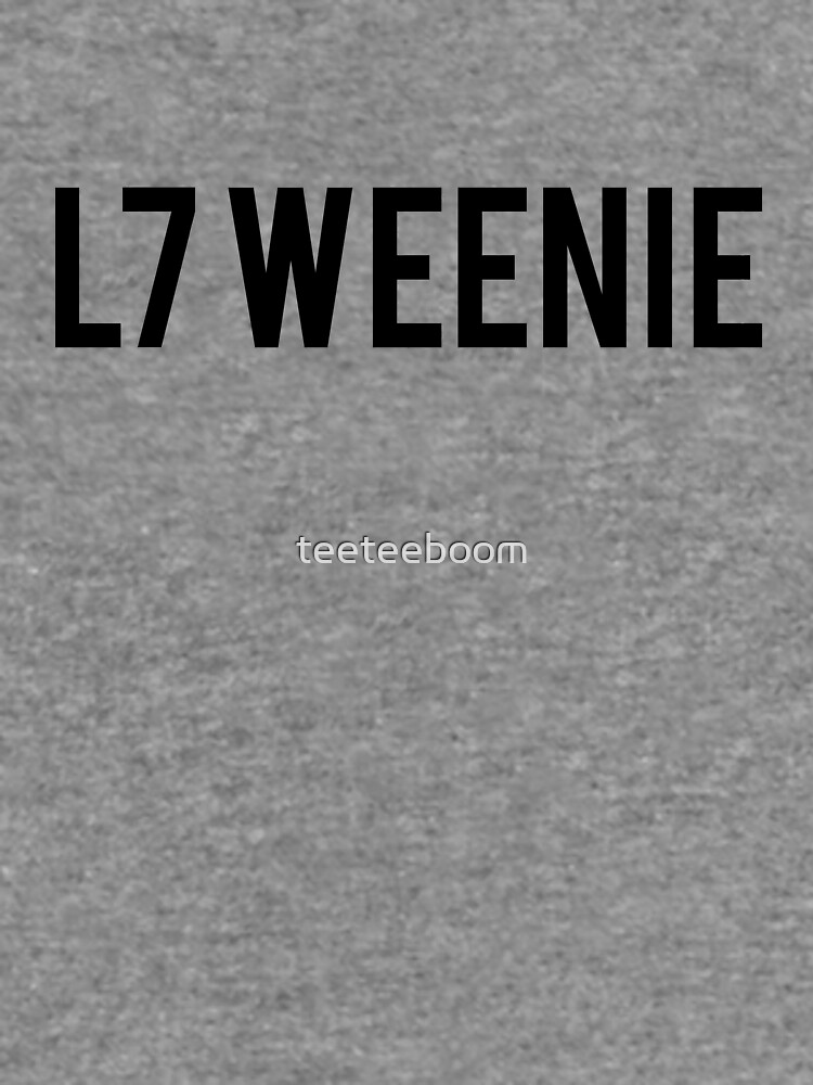 "L7 Weenie The Sandlot Movie Text Art" Lightweight Sweatshirt for Sale ...