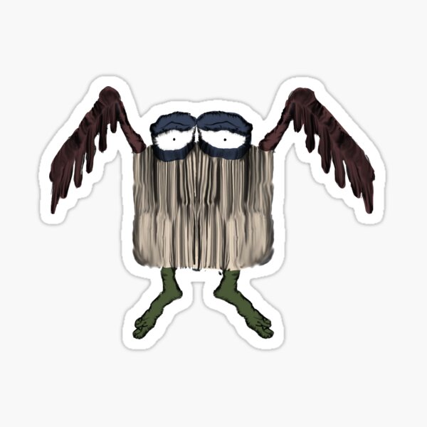 "FLAPPY PLEPPO BEANID" Sticker for Sale by sneblingrubbish | Redbubble