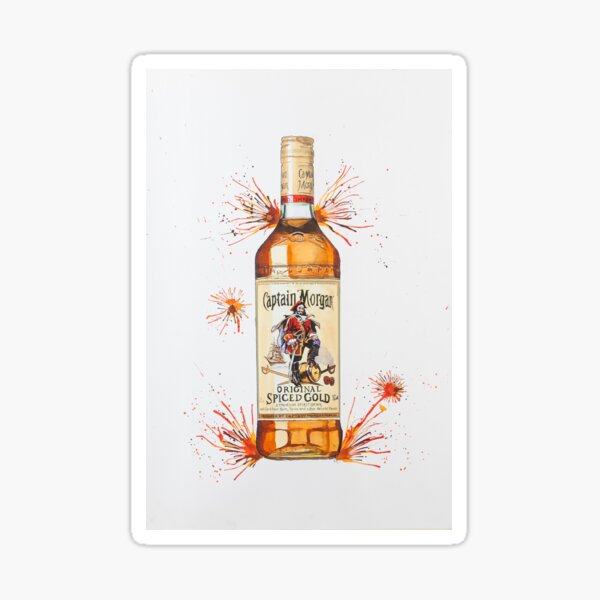 Captain Morgan Rum Stickers | Redbubble