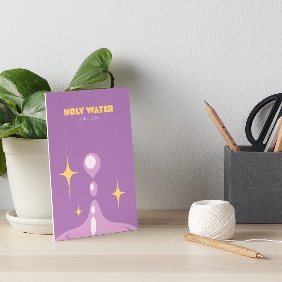 "Holy Water - Slay the Spire Relic " Poster for Sale by WatchtowrDesign ...