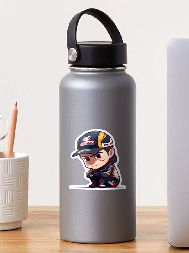 "Max Verstappen chibi anime" Sticker by Yaiba | Redbubble