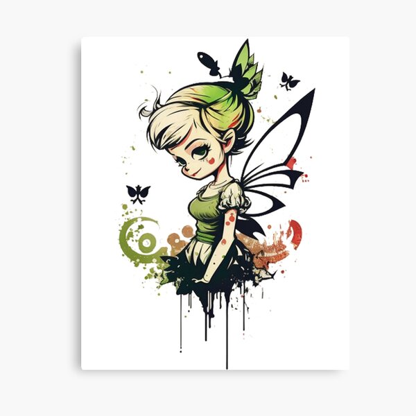 Evil Tinkerbell Tattoos