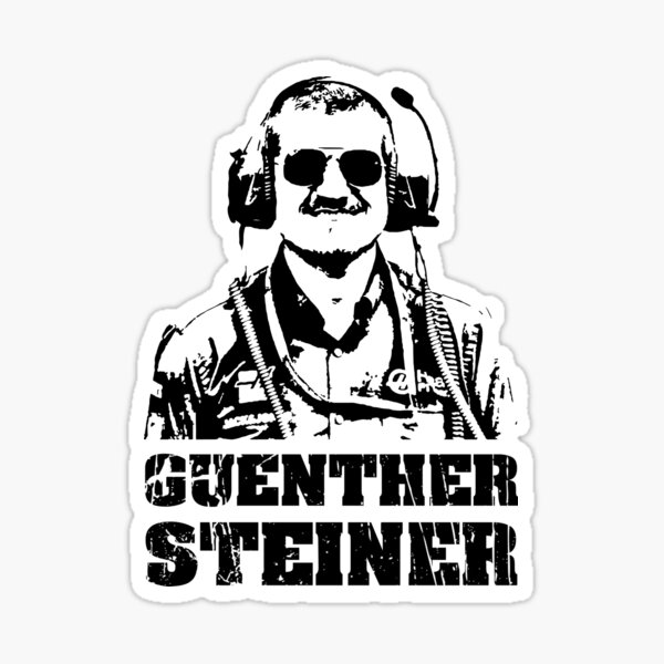 "Guenther Steiner funny quotes" Sticker for Sale by Color-Lab | Redbubble