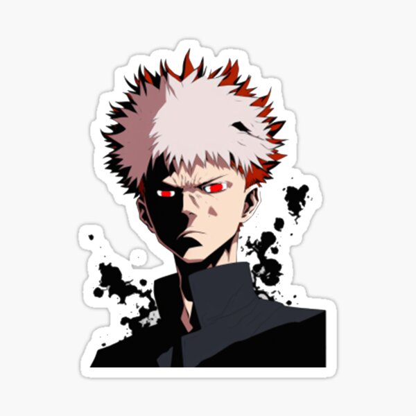 "angry of Gojo satoru" Sticker for Sale by Sarah-J4 | Redbubble