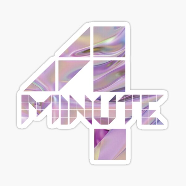 "4minute" Sticker for Sale by odinsxn | Redbubble