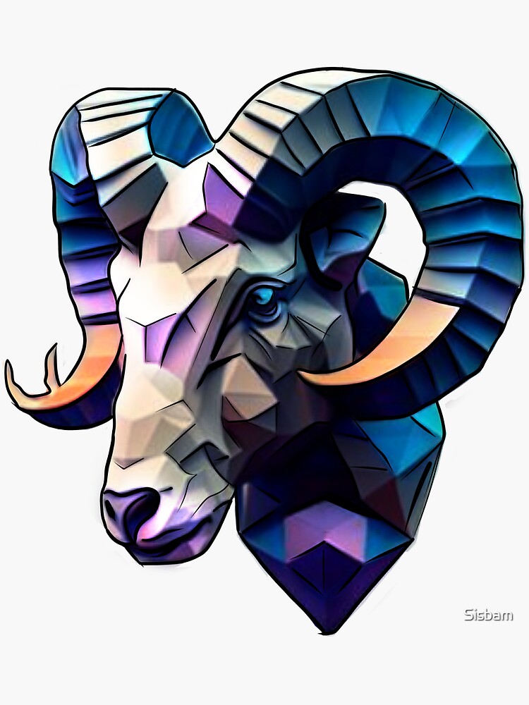 "The Goat" Sticker for Sale by Sisbam | Redbubble