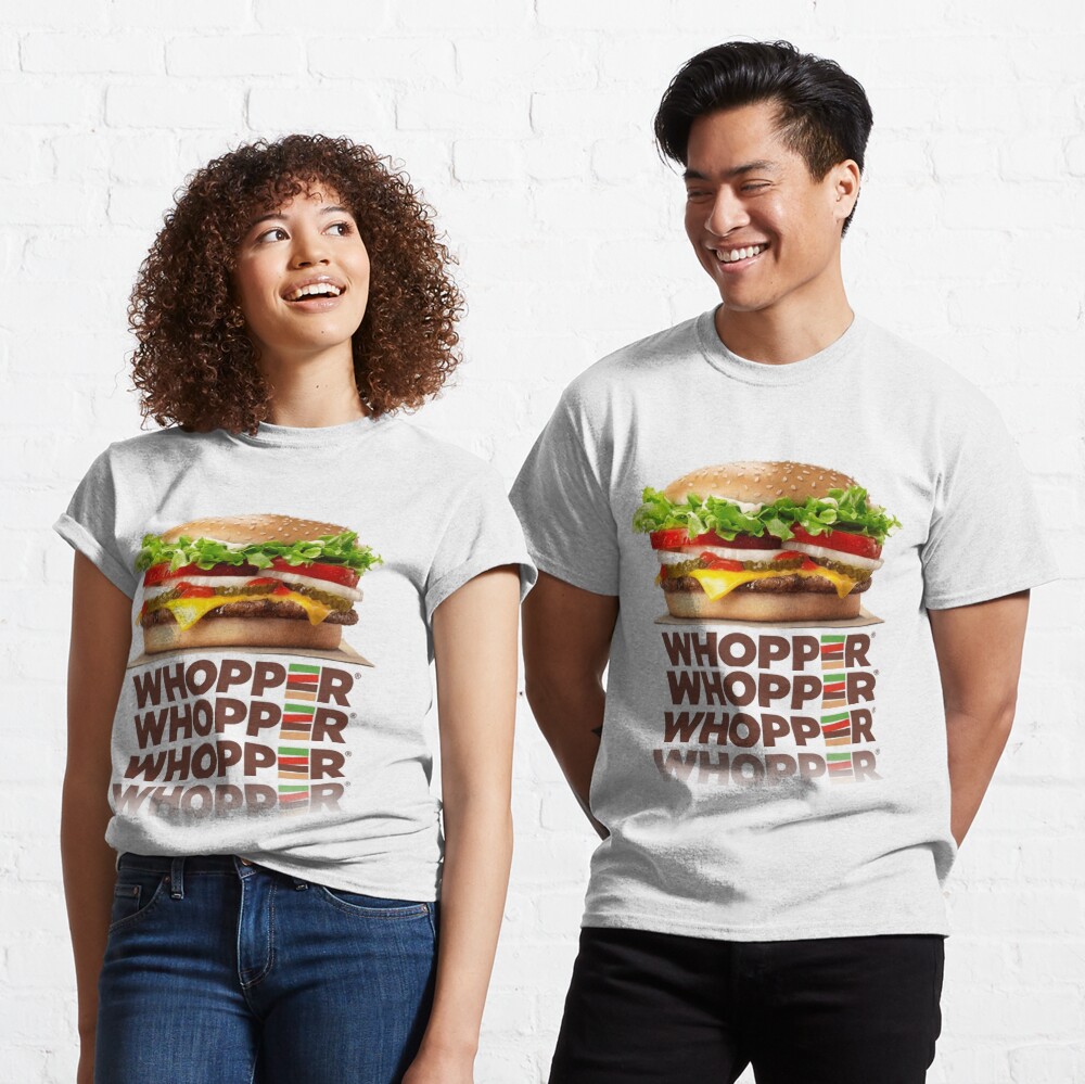 "burger king whopper whopper whopper whopper whopper" Poster for Sale ...