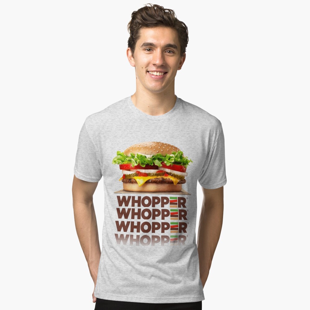 "burger king whopper whopper whopper whopper whopper" Pin for Sale by ...
