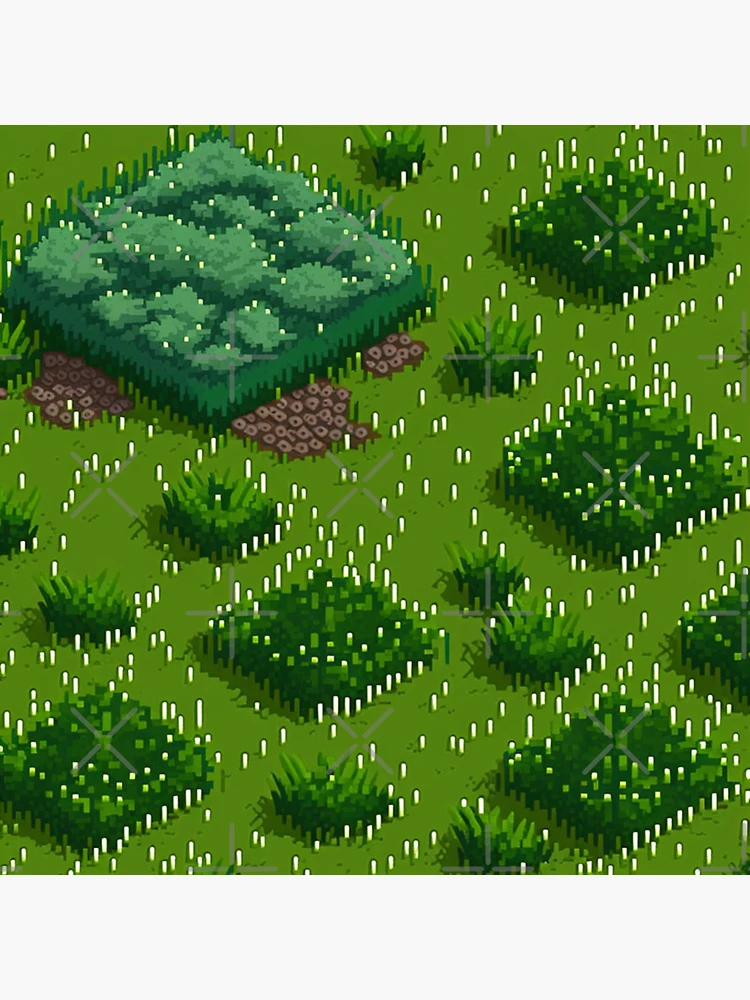 How To Draw Pixel Art Grass