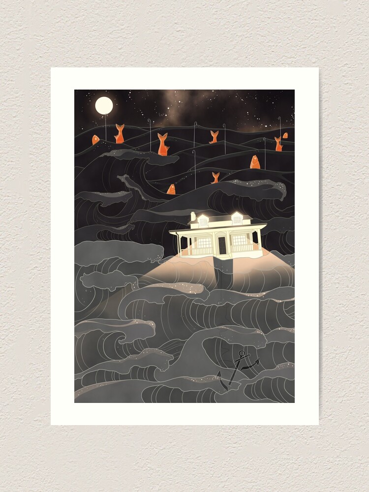 "Unmoored" Art Print for Sale by beatricenius | Redbubble