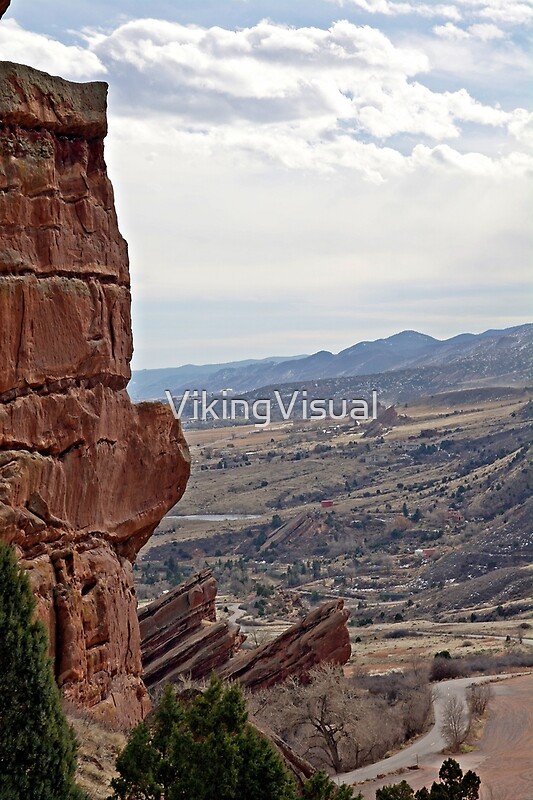 "Red Rocks View" by VikingVisual | Redbubble
