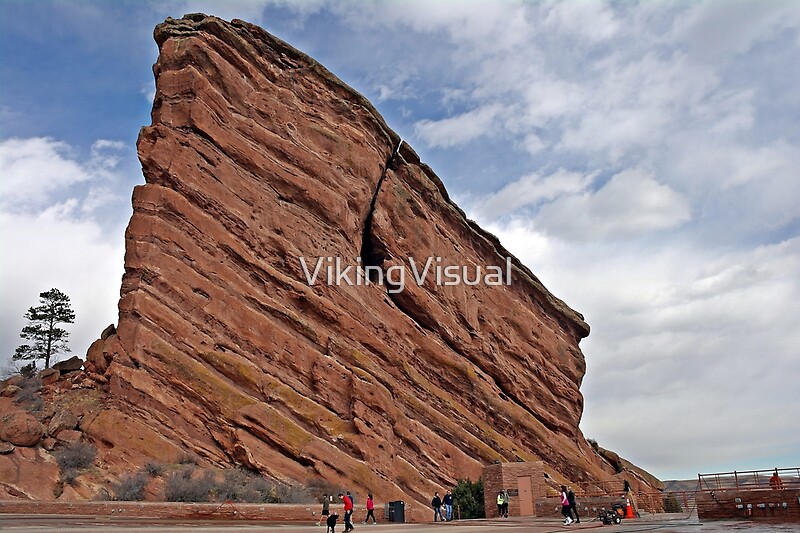 "Red Rocks Denver" by VikingVisual | Redbubble