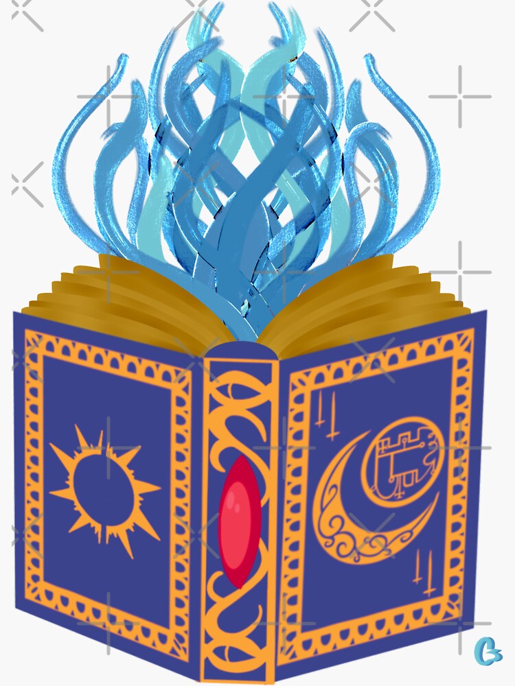 "The Book of Stolas" Sticker for Sale by C3ArtShop | Redbubble