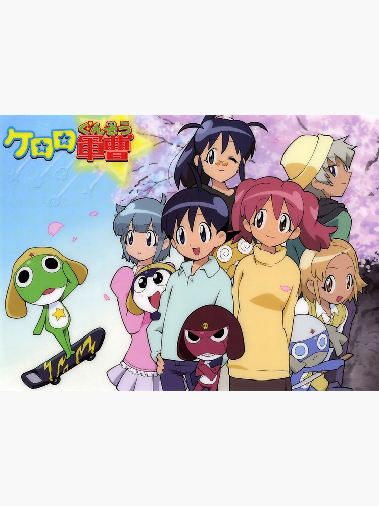 "Keroro Gunso Sgt. Frog" Sticker for Sale by taroxstudio | Redbubble