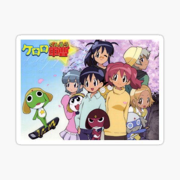 "Keroro Gunso Sgt. Frog" Sticker for Sale by taroxstudio | Redbubble