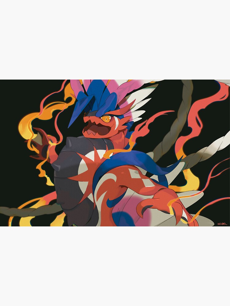 "Koraidon" Sticker for Sale by woolgather | Redbubble