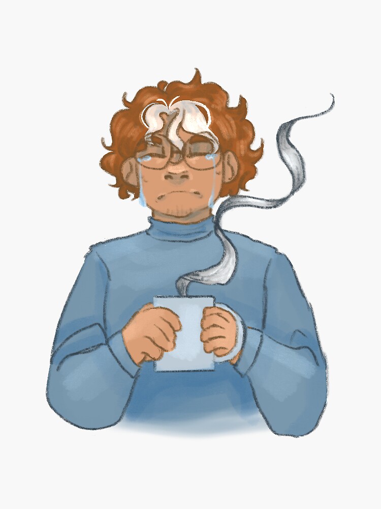 "Sad Martin" Sticker for Sale by BirdifulHuman | Redbubble