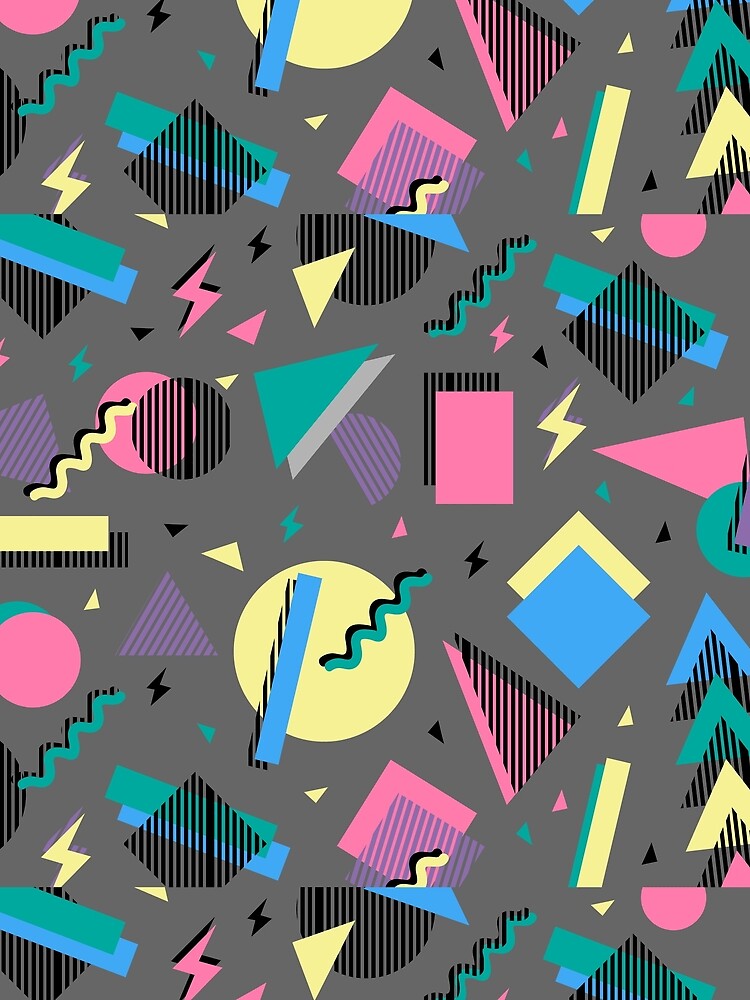 "Geometric 90s Design 3" Graphic T-Shirt for Sale by emmakumer | Redbubble