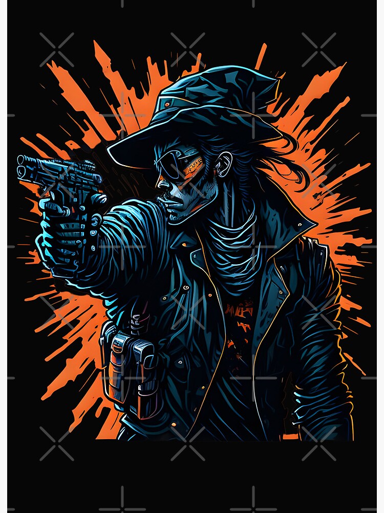 "Transform Your Look With Our Futuristic Male Gun Slinger - Our Anime ...