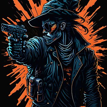 "Transform Your Look With Our Futuristic Male Gun Slinger - Our Anime ...