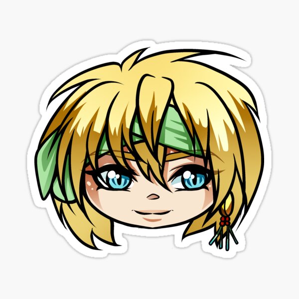 "Zeno -- Akatsuki no Yona Sticker" Sticker by Wakor | Redbubble