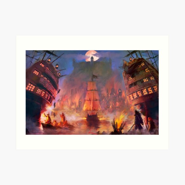 "PILLAGE & PLUNDER " Art Print for Sale by SamuelDUsle | Redbubble