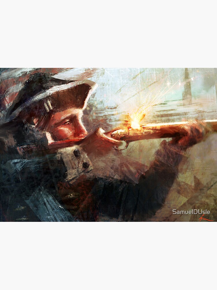 "FLINTLOCK" Sticker for Sale by SamuelDUsle | Redbubble