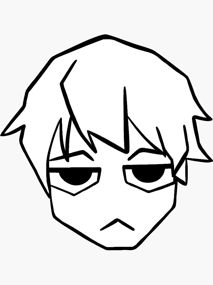 "nagi icon" Sticker for Sale by ammiiys | Redbubble