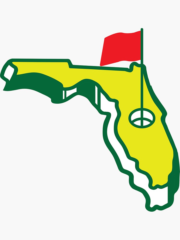 "The Masters 2023 Florida Logo " Sticker for Sale by tbinge | Redbubble