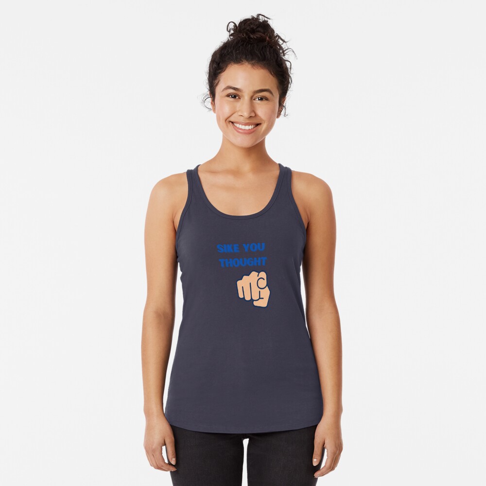 "sike you thought" Sticker for Sale by ODECX | Redbubble